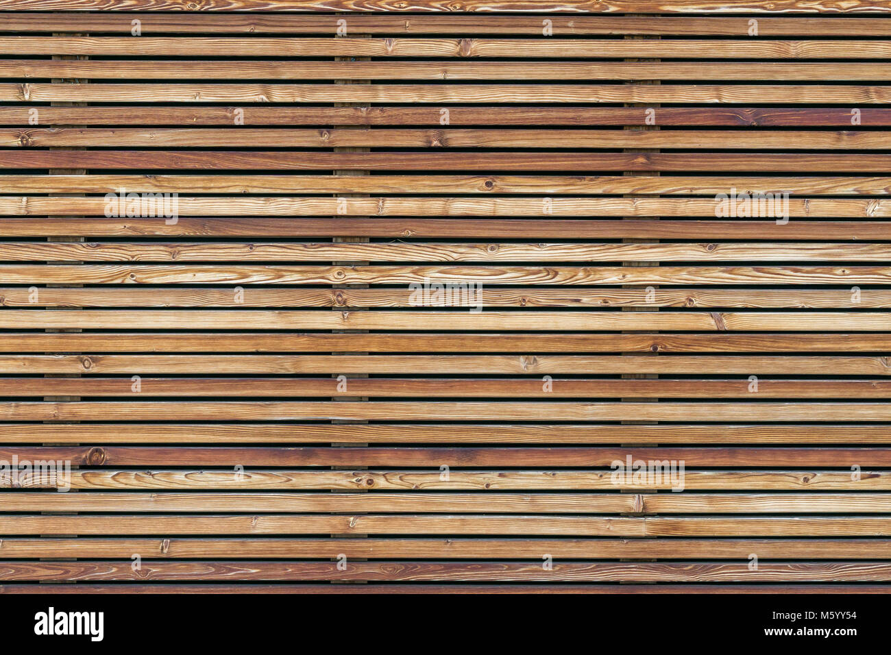 Textur eines modernen Holz- wand aus Latten Stockfotografie - Alamy