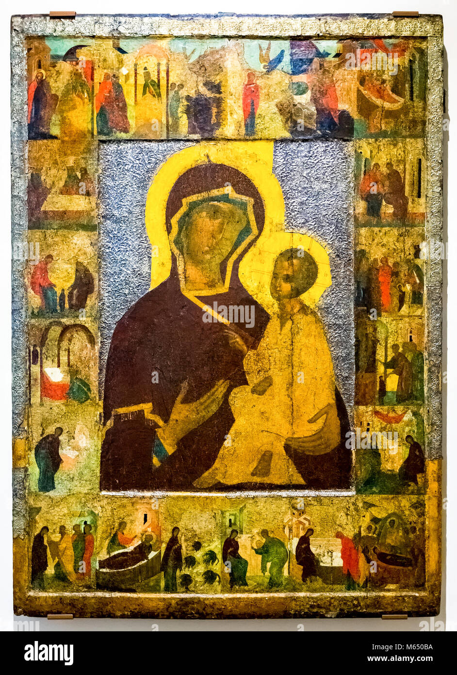 Ikone der gottesmutter von tichwin Stockfotos und -bilder Kaufen - Alamy