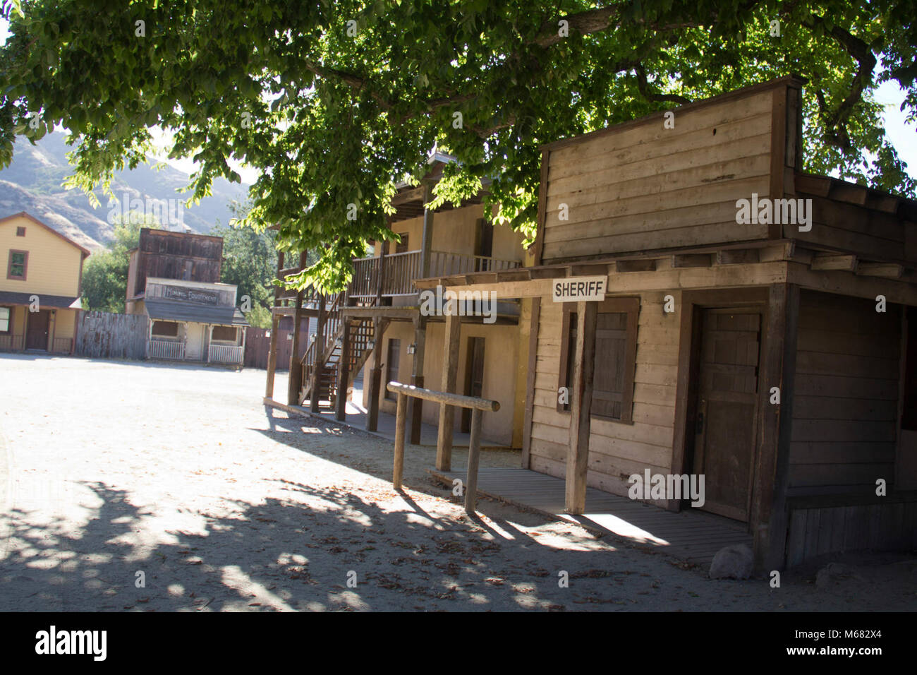 Paramount Ranch. Western Town ist der ideale Ort für Filme. Es kann ...