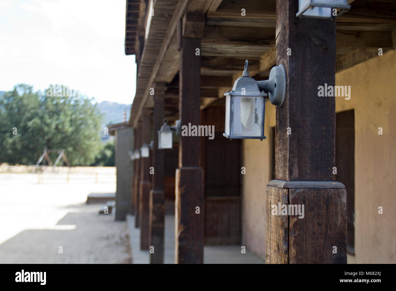 Paramount Ranch. Western Town ist der ideale Ort für Filme. Es kann ...