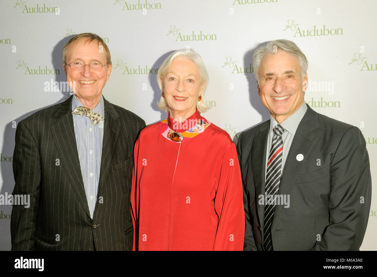 New York, USA. 1. März, 2018. Thomas Lovejoy, Jane Alexander und David ...