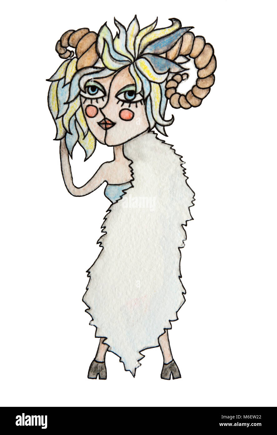 Widder sternzeichen zeichnen -Fotos und -Bildmaterial in hoher Auflösung – Alamy