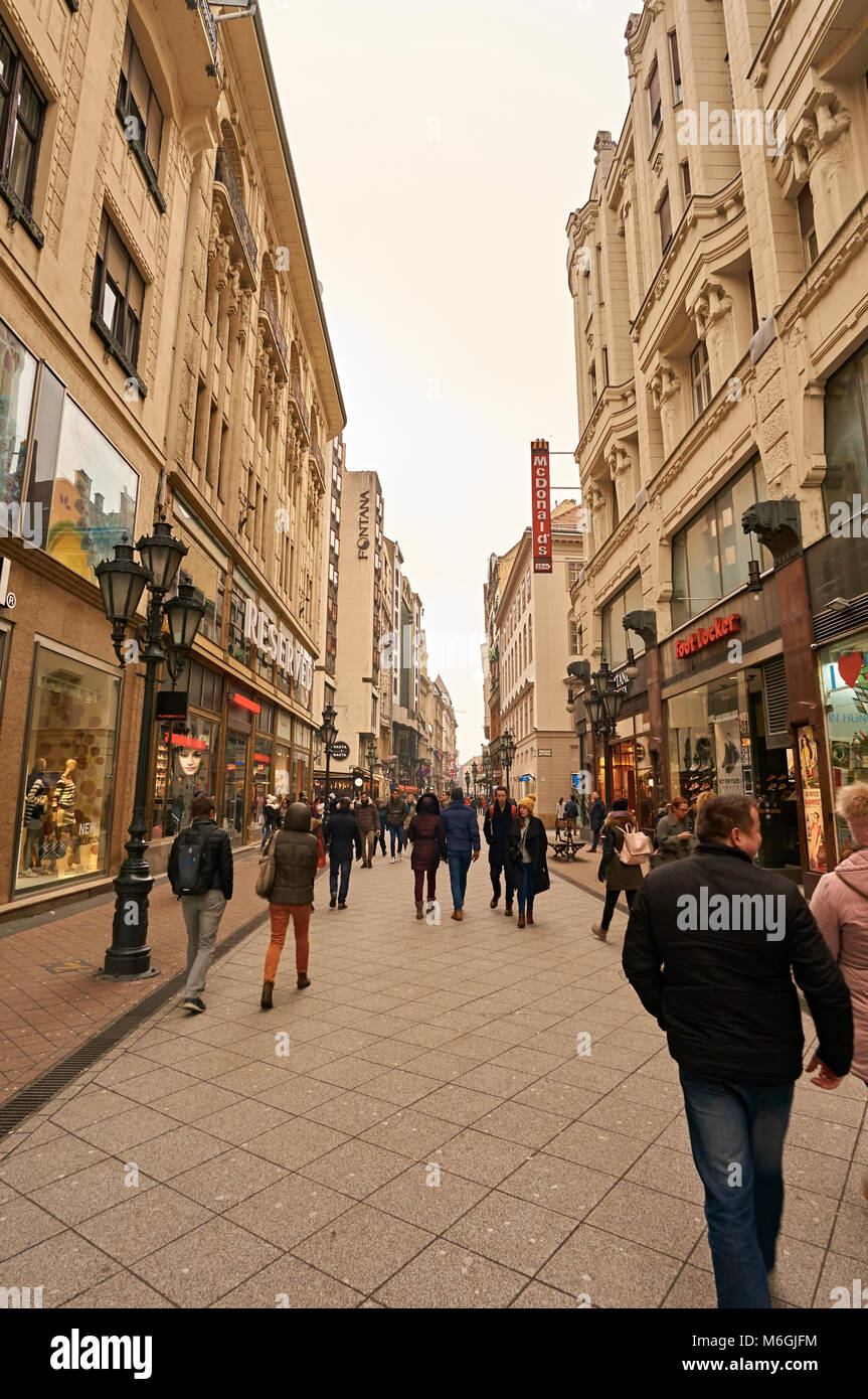 Innenstadt Von Budapest Stockfotos und -bilder Kaufen - Alamy
