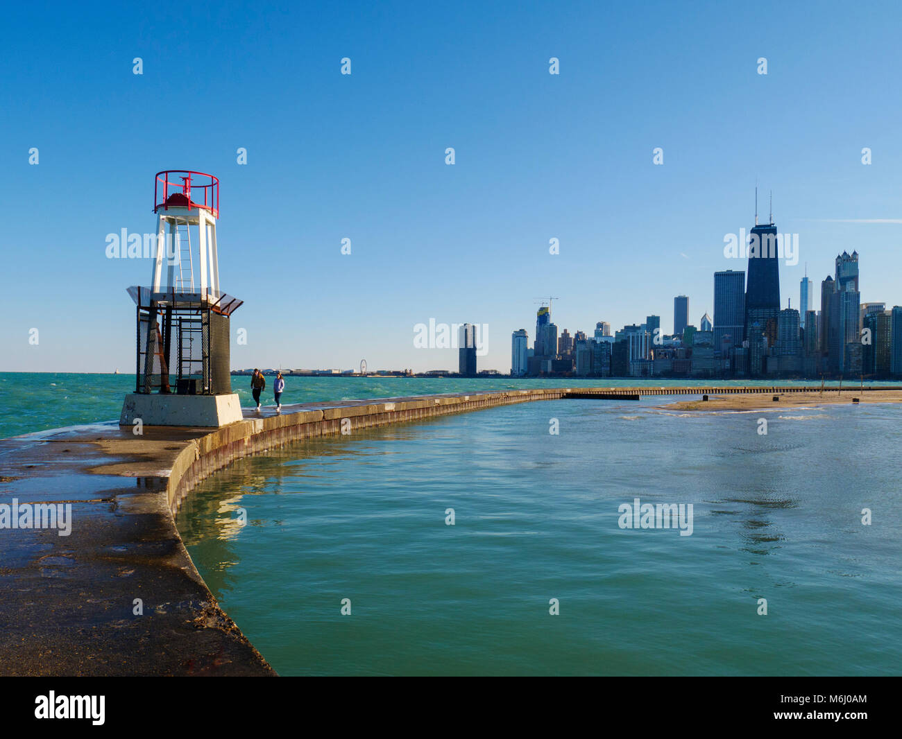 North avenue beach pier -Fotos und -Bildmaterial in hoher Auflösung – Alamy