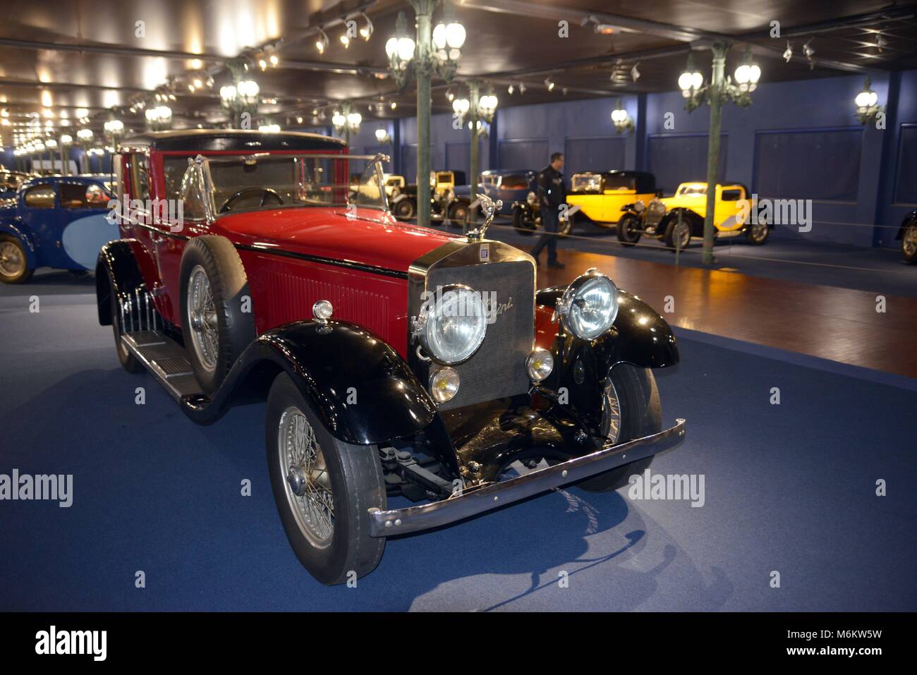 Automobil Museum Parkplatz
