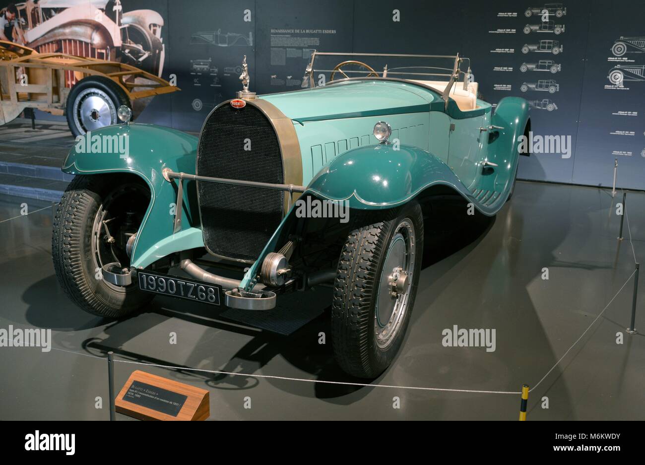 Automobil Museum Parkplatz