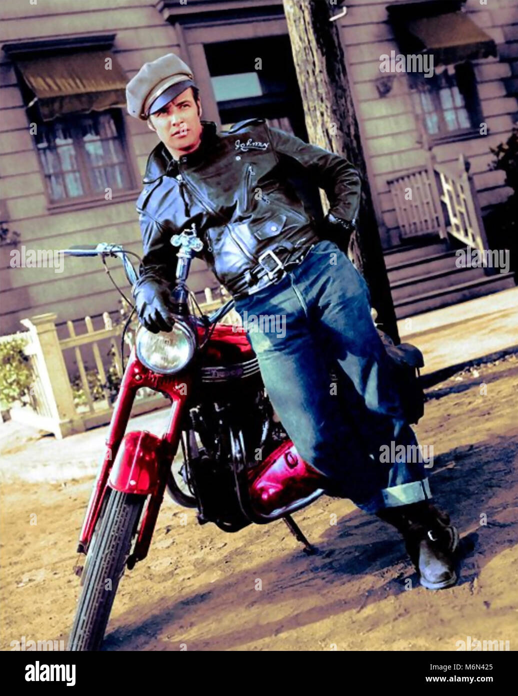 Der Wilde 1953 Columbia Pictures Film mit Marlon Brando Stockfotografie ...