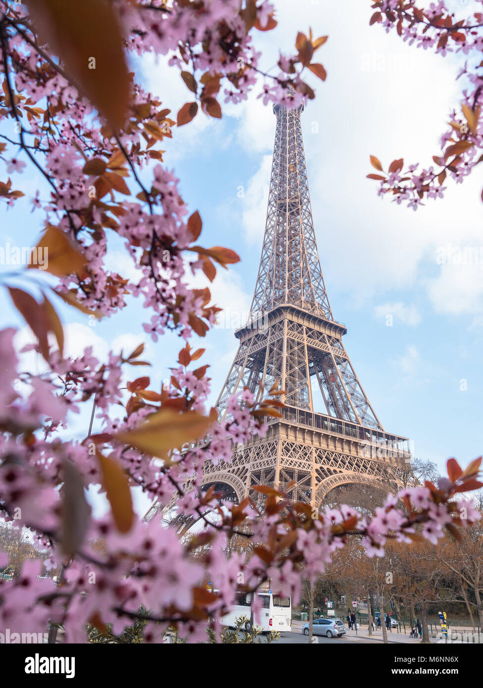 Schönen Frühling in Paris Stockfotografie - Alamy