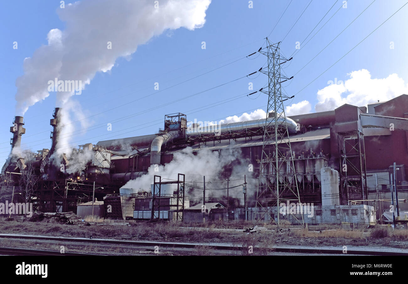 Cleveland Ohio Steelyard Stockfotos und -bilder Kaufen - Alamy
