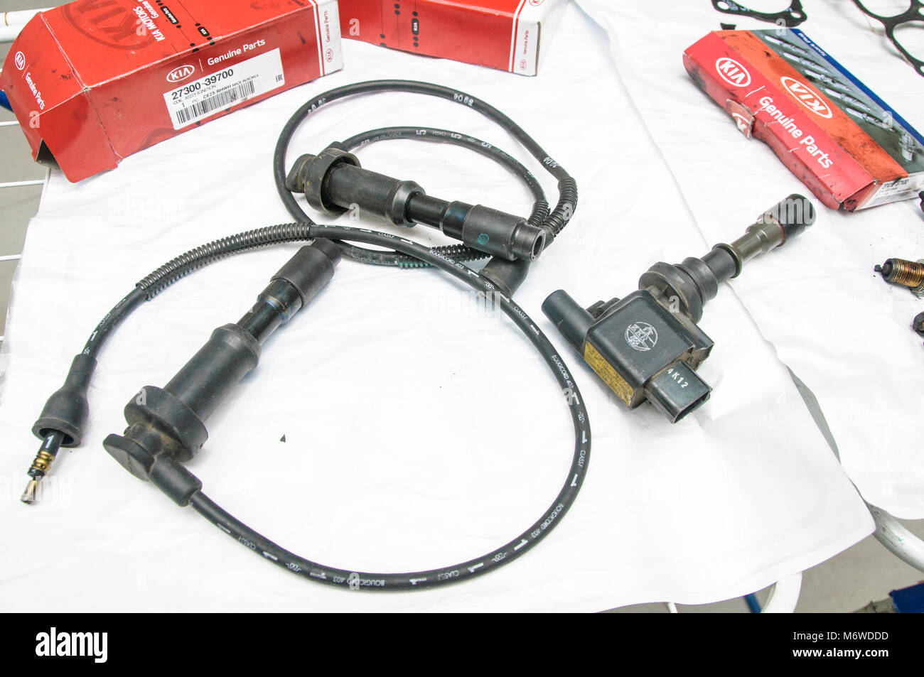 Kia echte teile Stockfotos und -bilder Kaufen - Alamy