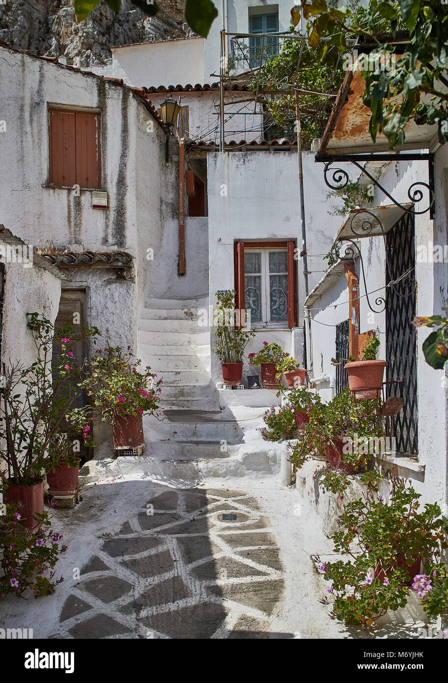 Europa, Griechenland, Attika, Athen Anafiotika Plaka, der Altstadt von ...