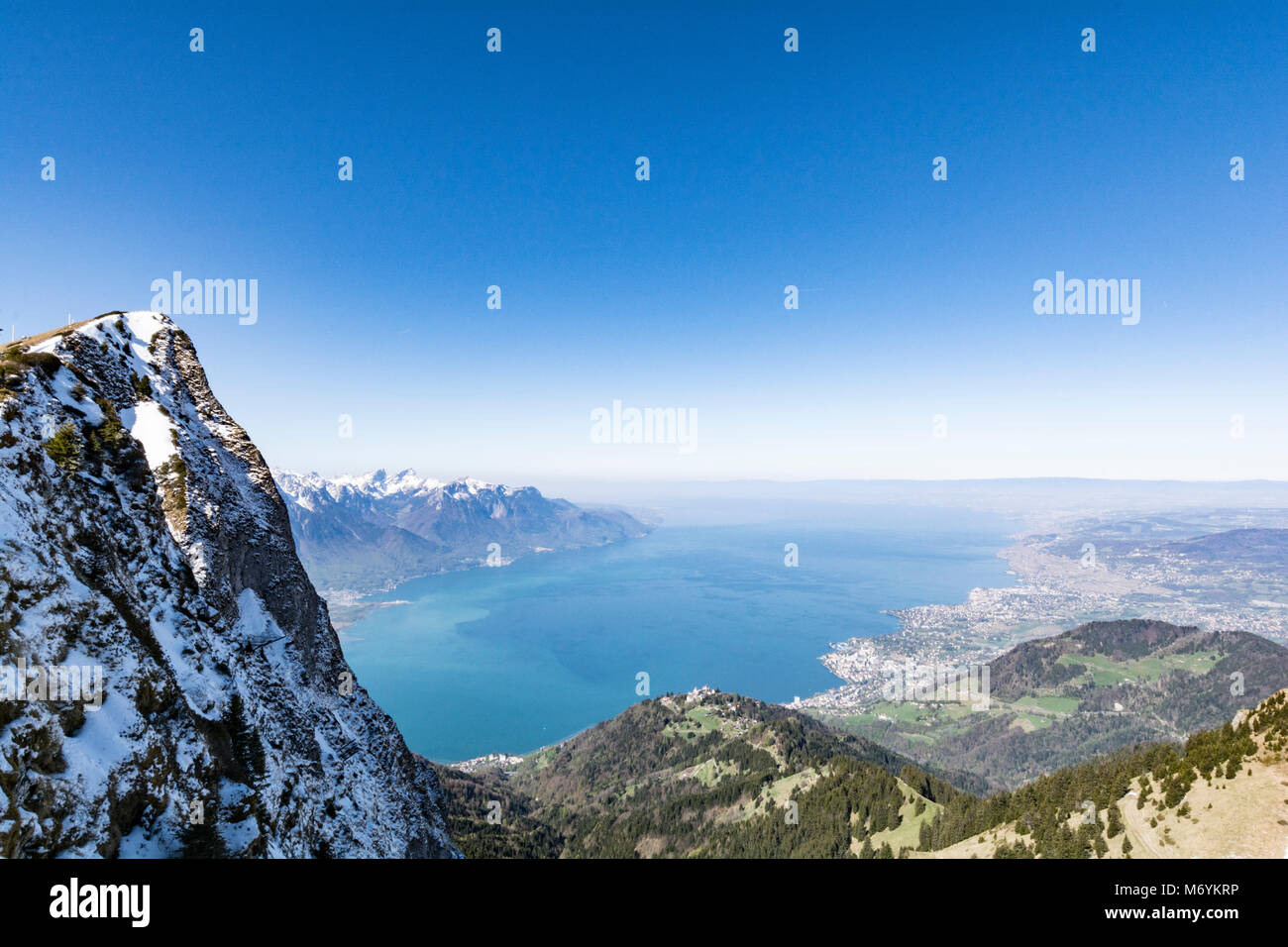 Genfer See Schweiz Stockfotografie - Alamy