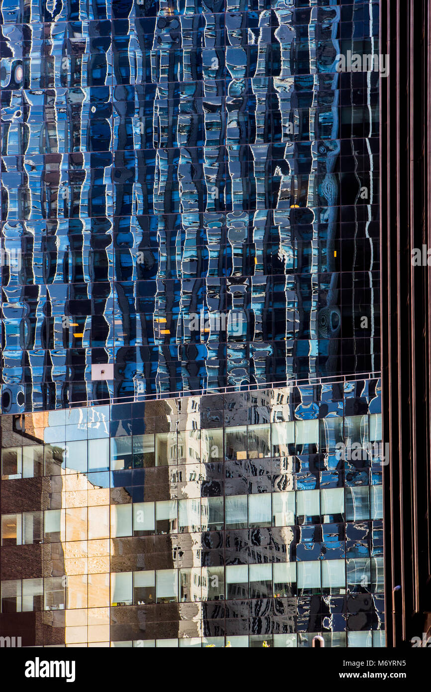 Abstract Windows, Manhattan, New York City Stockfotografie - Alamy