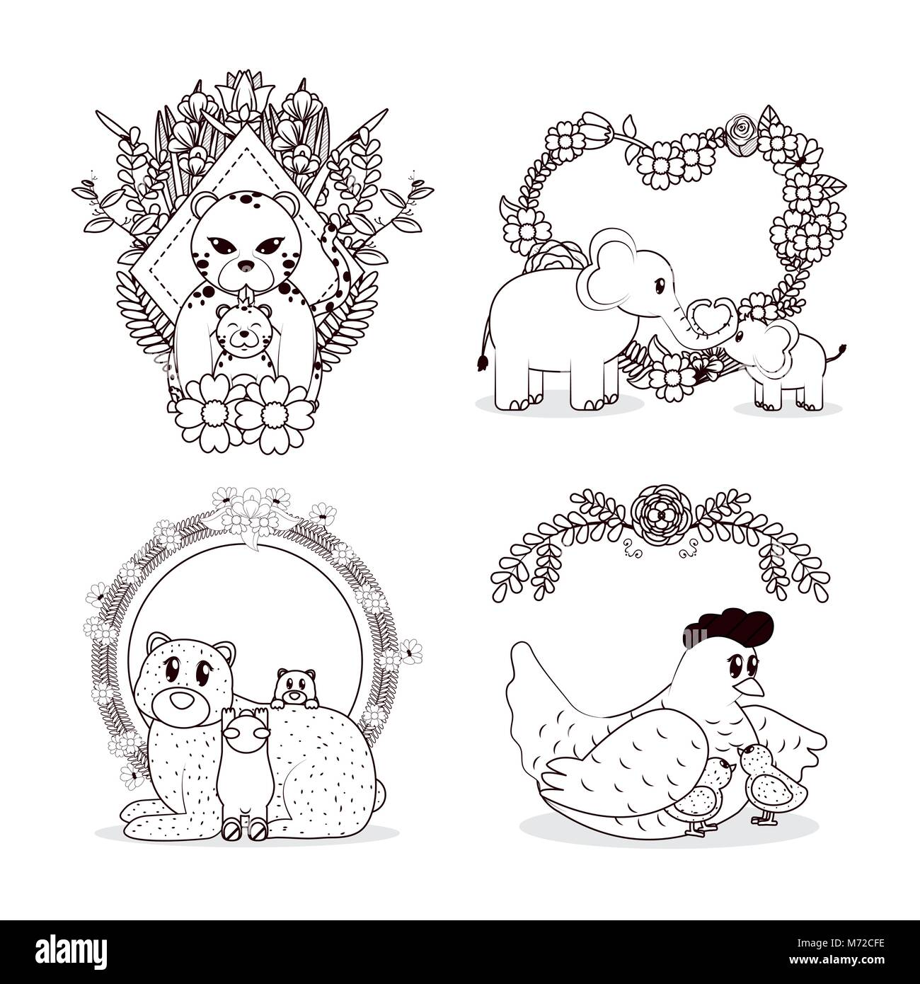 Huhn zart Stock-Vektorgrafiken kaufen - Alamy