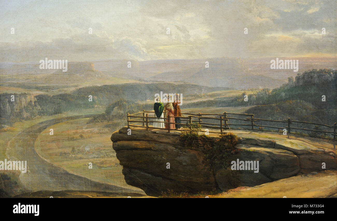 Johan Christian Dahl Malerei Stockfotos und -bilder Kaufen - Alamy