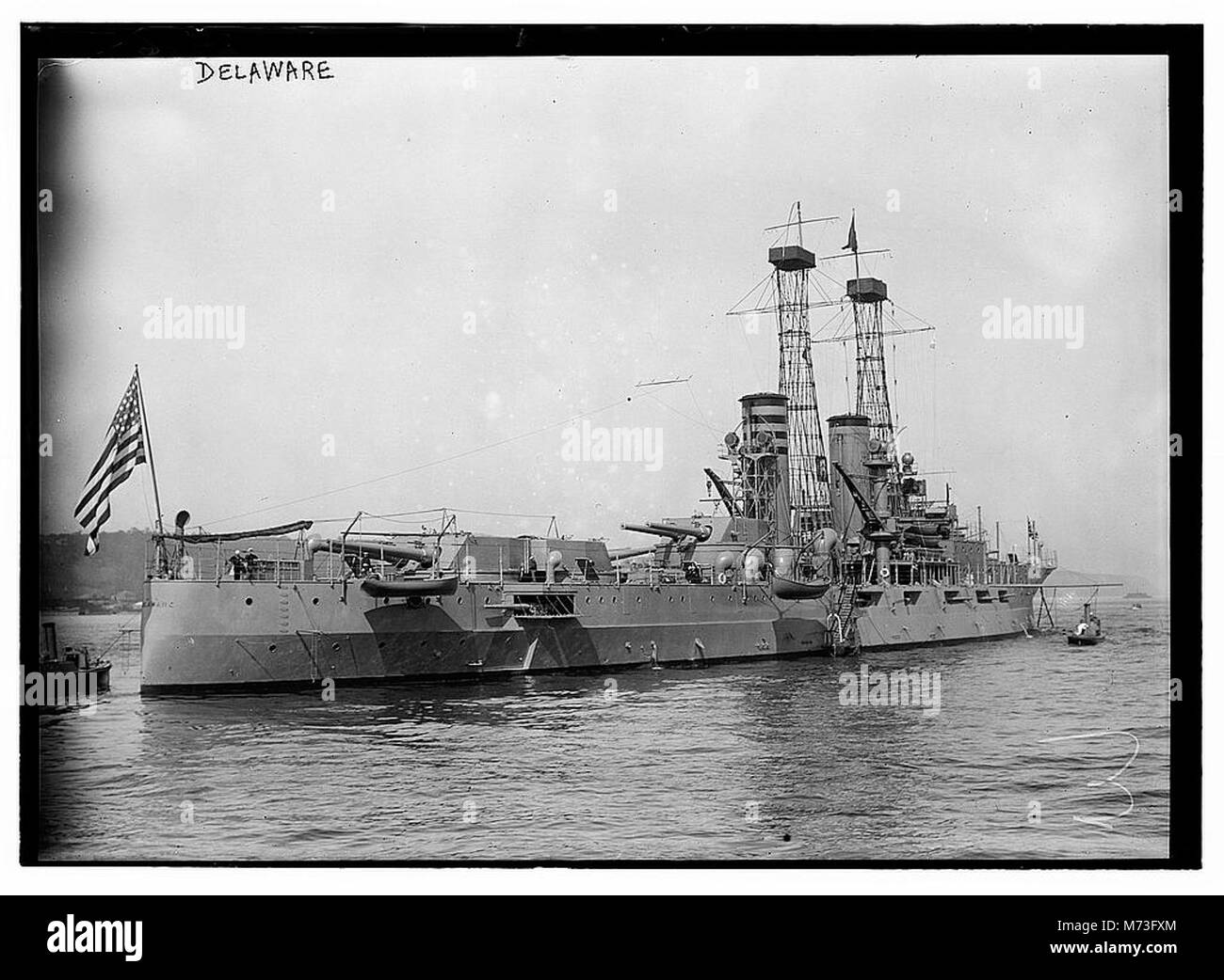Dieses Bild stellt Delaware dar, das einen bedeutenden Moment oder eine ...