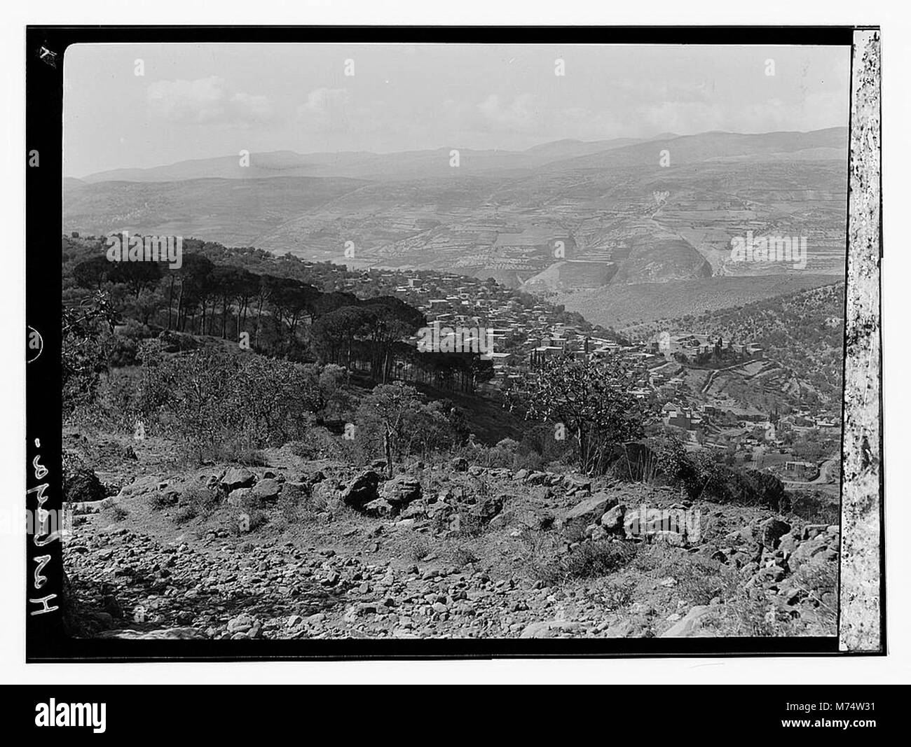 Hasbaya, eine Stadt im südlichen Libanon, ist bekannt für seine ...