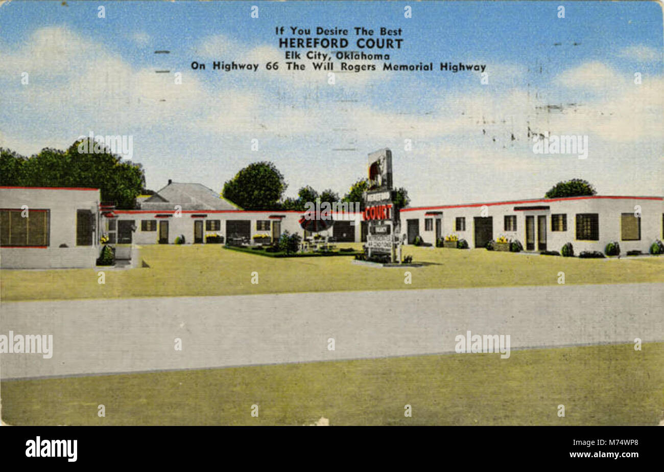 Ein Foto von Hereford Court, geleitet von Mr. Und Mrs. E.D. Yoder ...