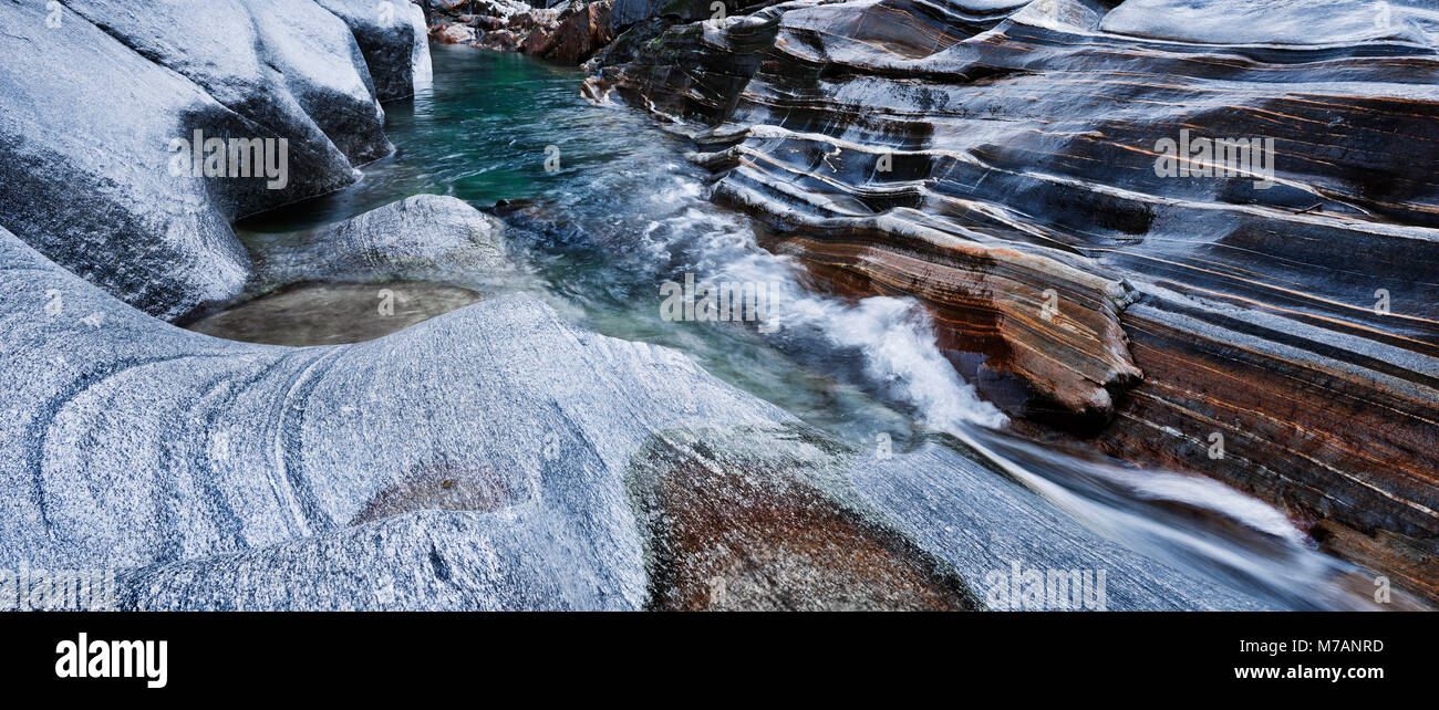 Val Verzasca in der Schweiz Stockfotografie - Alamy