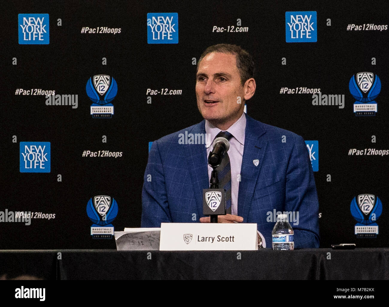 Mar 08 2018 Las Vegas, NV, USA Pac 12 Kommissar Larry Scott. 2019 Pac ...