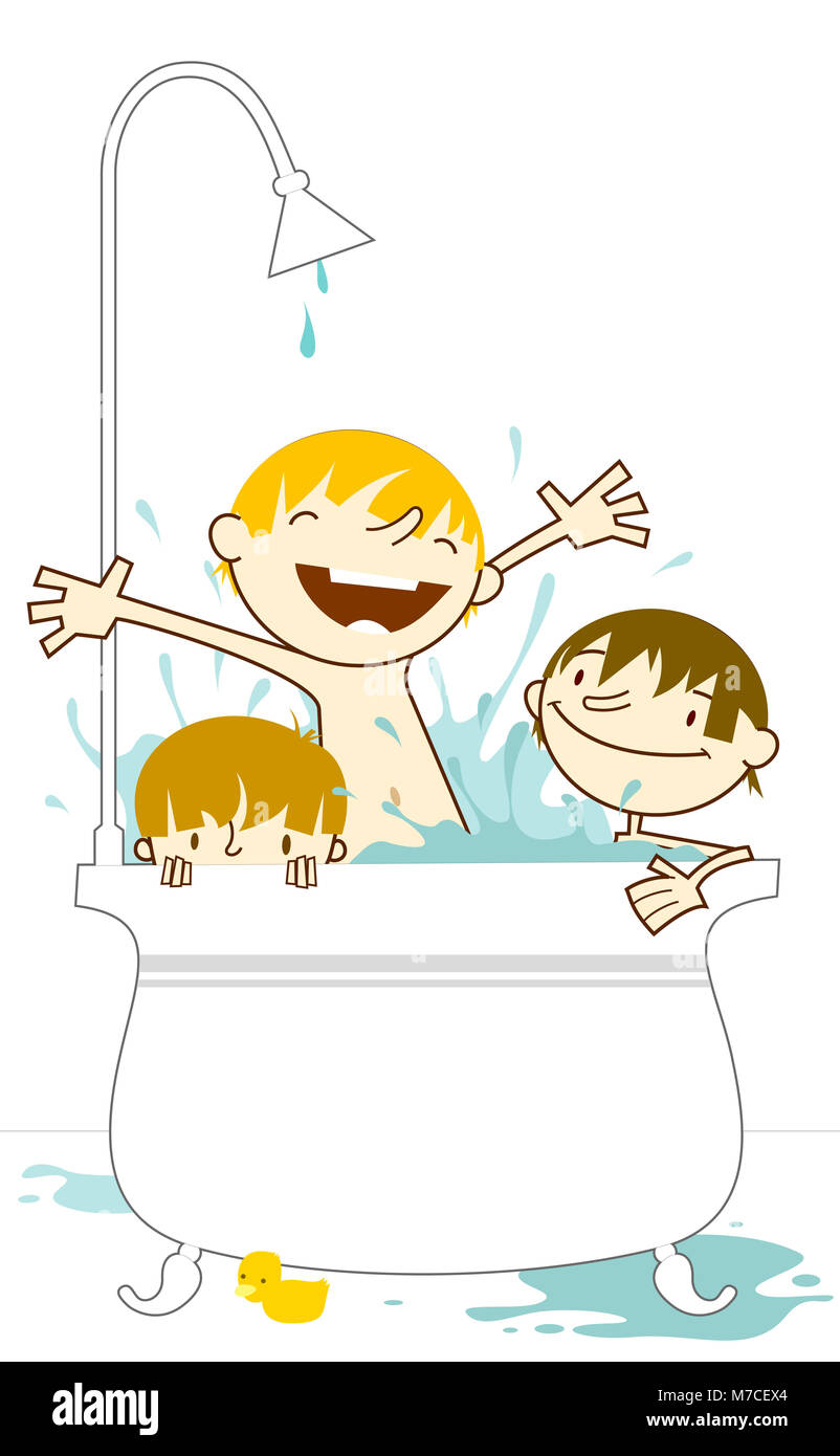Buben in der dusche -Fotos und -Bildmaterial in hoher Auflösung – Alamy