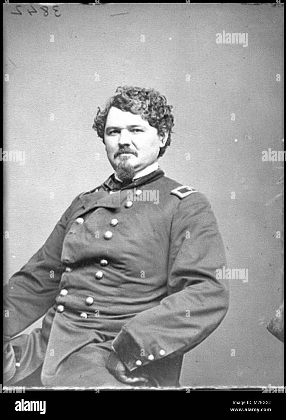 Portrait von Brig. Gen. Samuel D. Sturgis, Offizier der Bundeswehr LOC ...