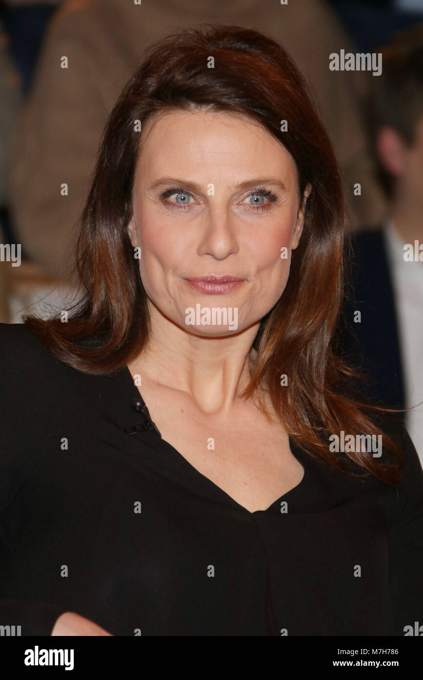 Markus Lanz Talkshow mit: Claudia Kade (Journalistin) Wo: Hamburg ...