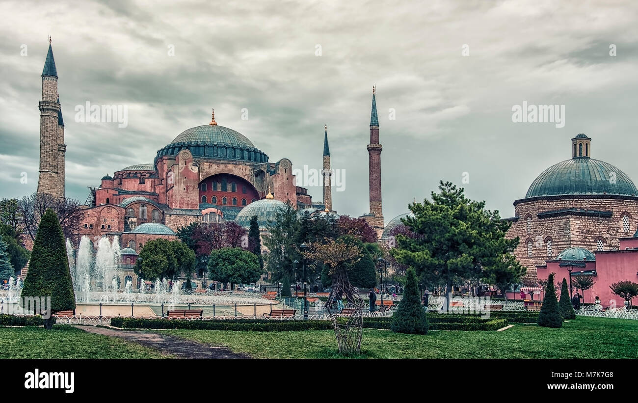 Moschee von hagia sophia in istanbul -Fotos und -Bildmaterial in hoher ...