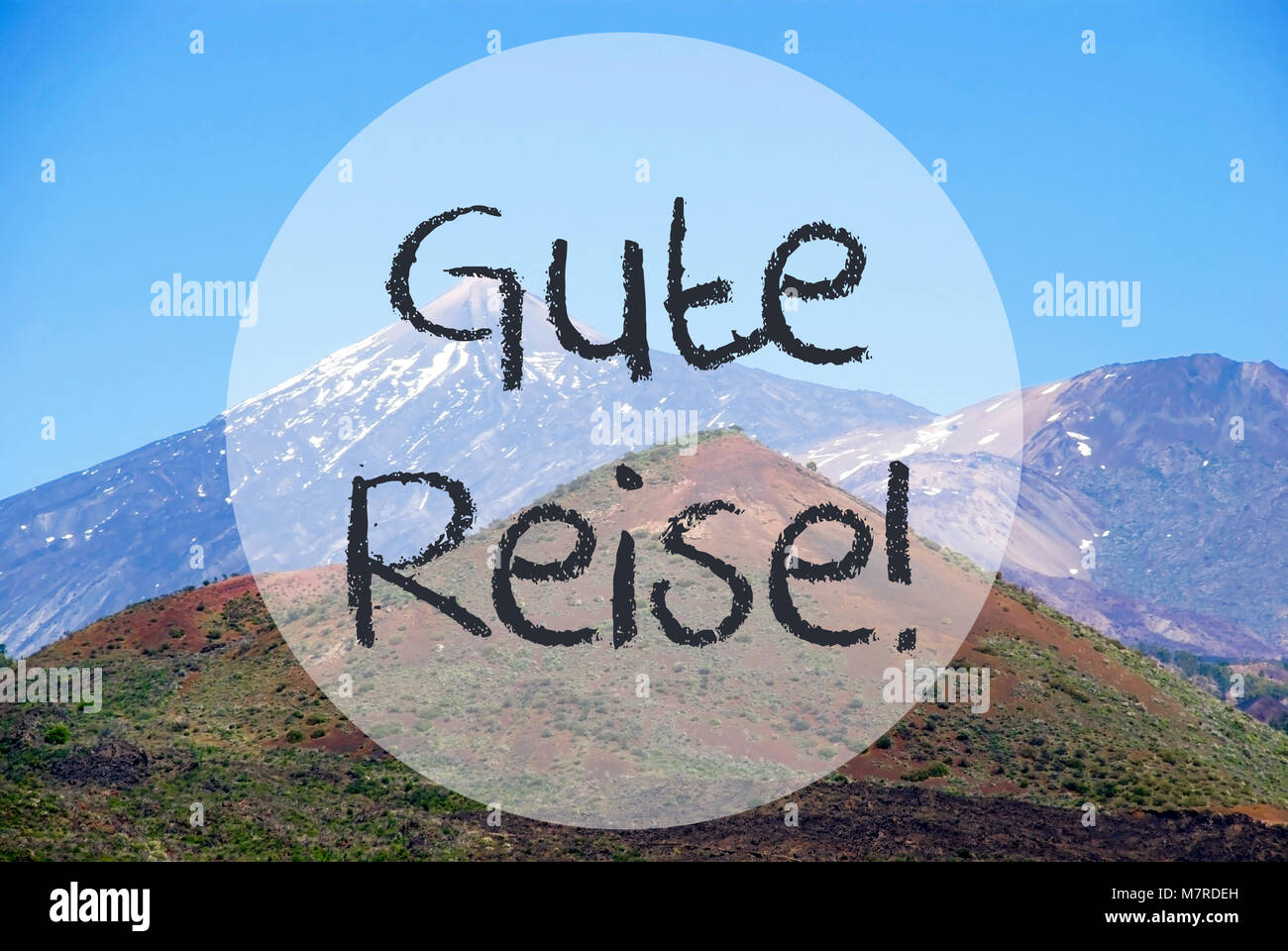 Vulcano Berg, Gute Reise gute Reise Stockfotografie - Alamy