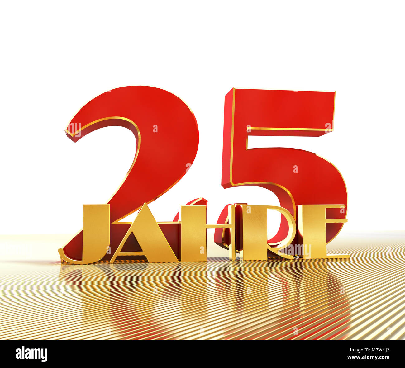 Happy Birthday Number 25 Greeting Stockfotos und -bilder Kaufen - Alamy