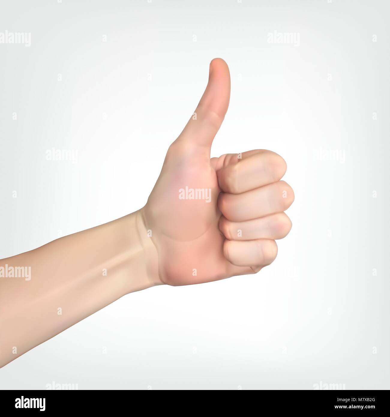 Cartoon like thumbs up symbol -Fotos und -Bildmaterial in hoher ...