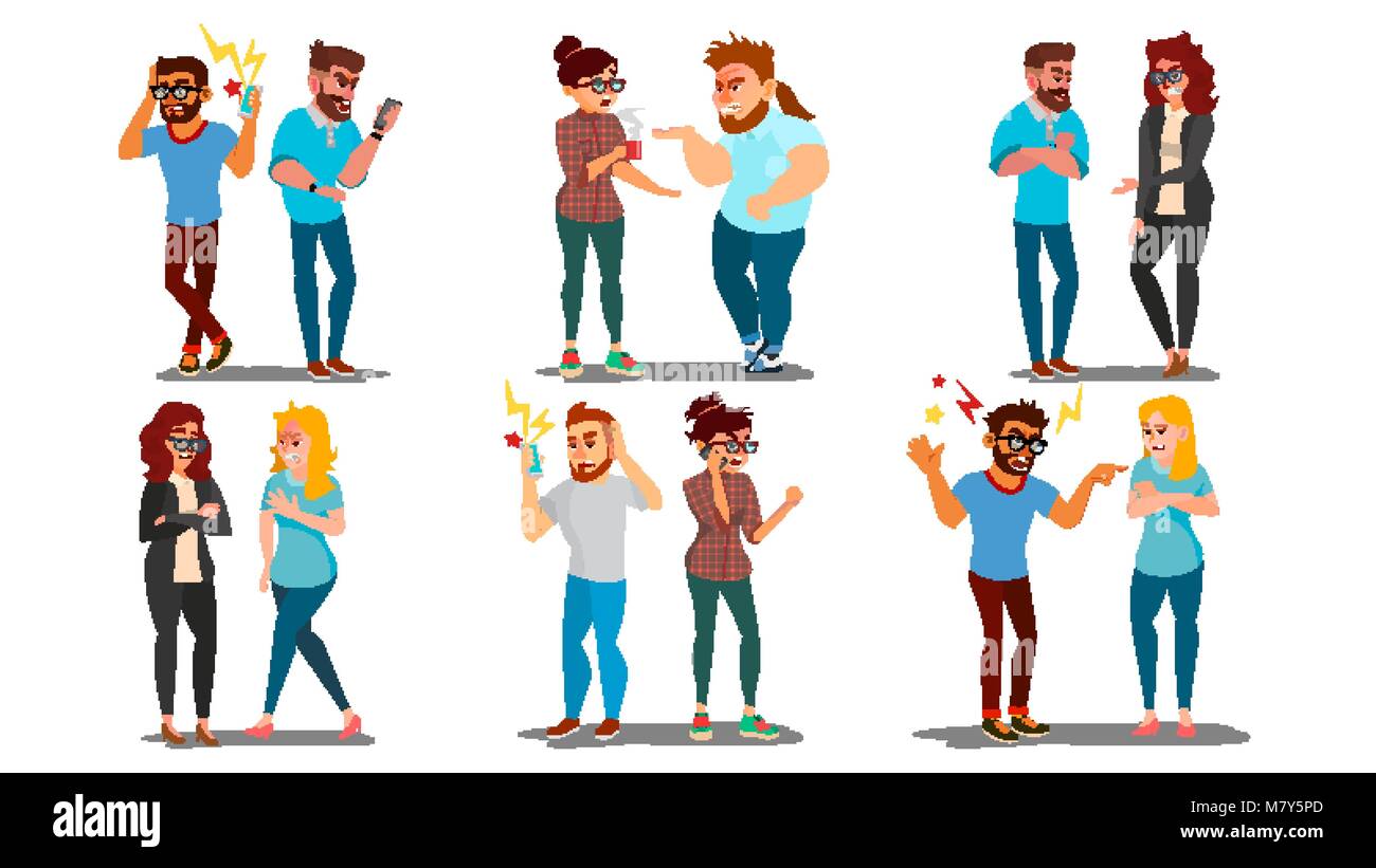 Streit cartoon -Fotos und -Bildmaterial in hoher Auflösung - Seite 3 ...