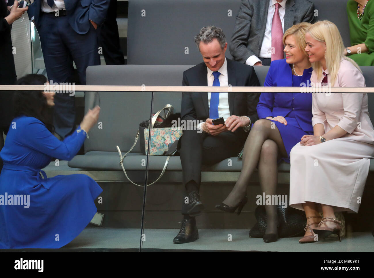 14 März 2018, Deutschland, Berlin: Julia Klöckner der Christlich Demokratischen Union (CDU ...