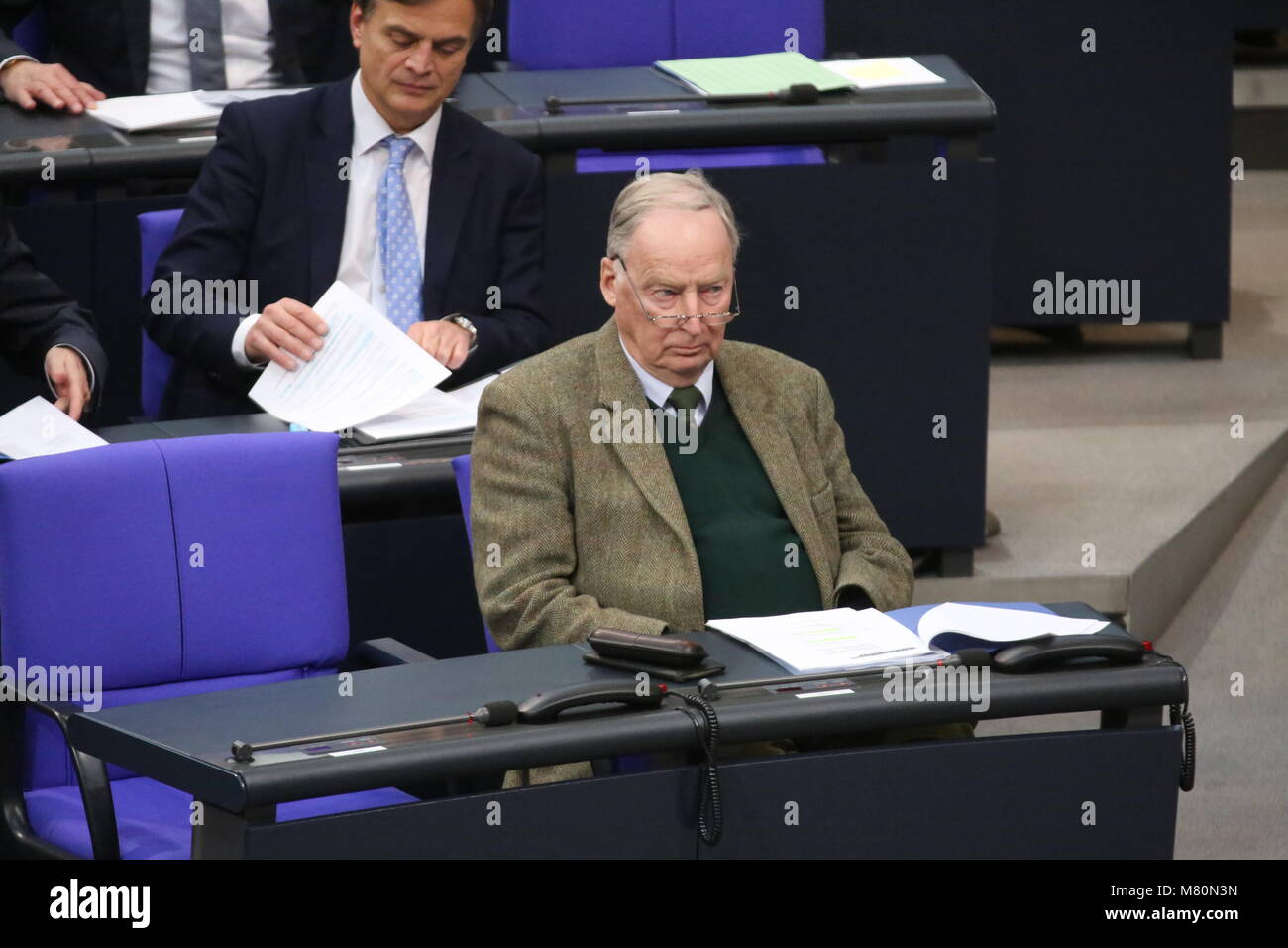 Berlin, Deutschland. 14 Mär, 2018. Angela Merkel (CDU) wurde zum ...