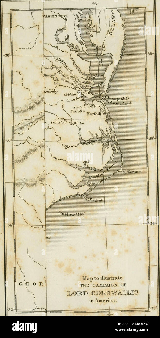 Diese Sammlung von Briefen von Karl, dem ersten Marquis Cornwallis, aus dem Jahr 1859 gibt ...