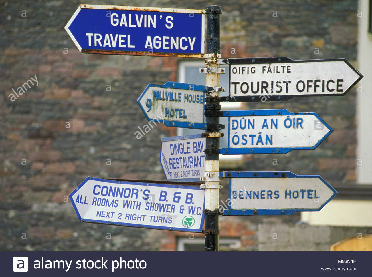 Road Signs County Kerry Stockfotos und -bilder Kaufen - Alamy