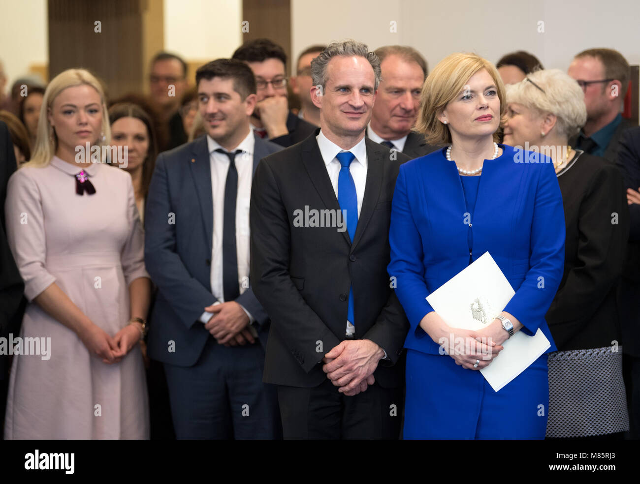 14 März 2018, Deutschland, Berlin: Julia Klöckner der Christlich ...
