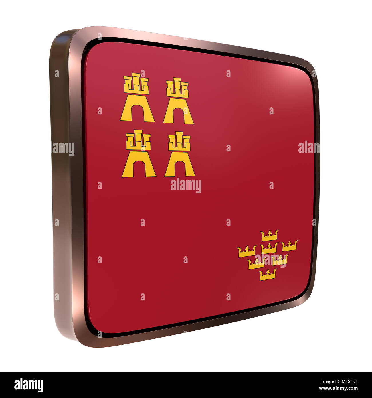 Murcia flagge Ausgeschnittene Stockfotos und -bilder - Alamy