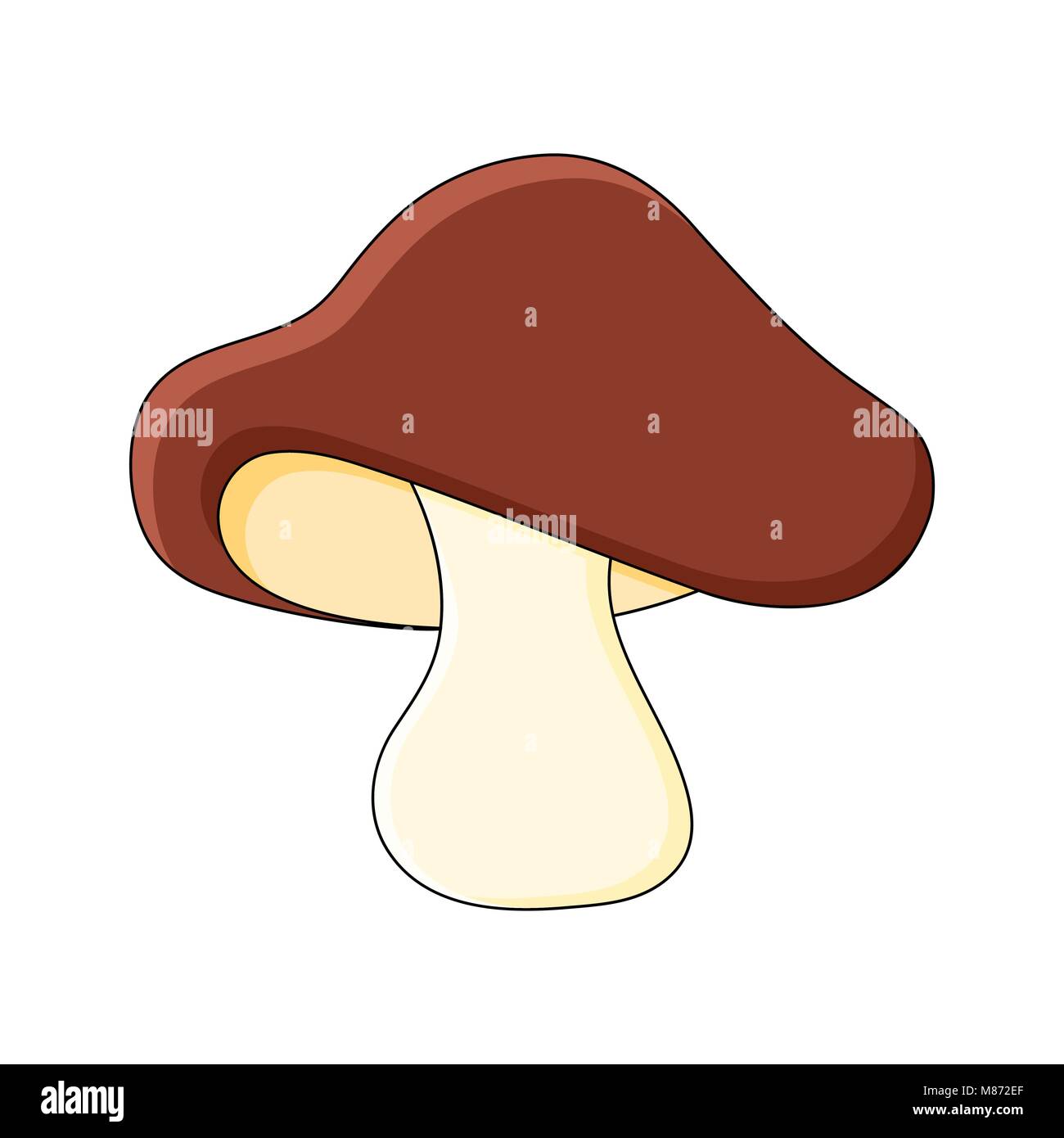 Mushroom Cartoon Stockfotos & Mushroom Cartoon Bilder - Alamy