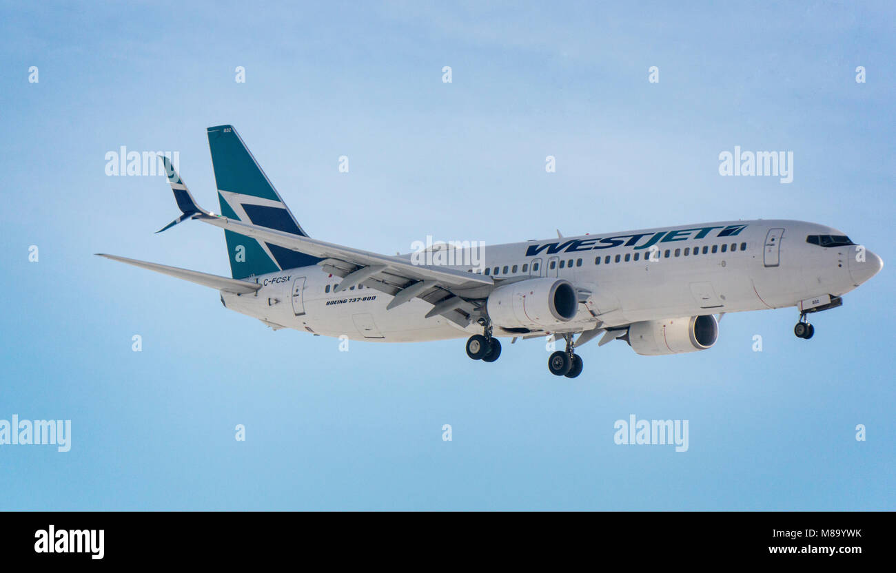 Flugzeug der westjet fluggesellschaft -Fotos und -Bildmaterial in hoher ...