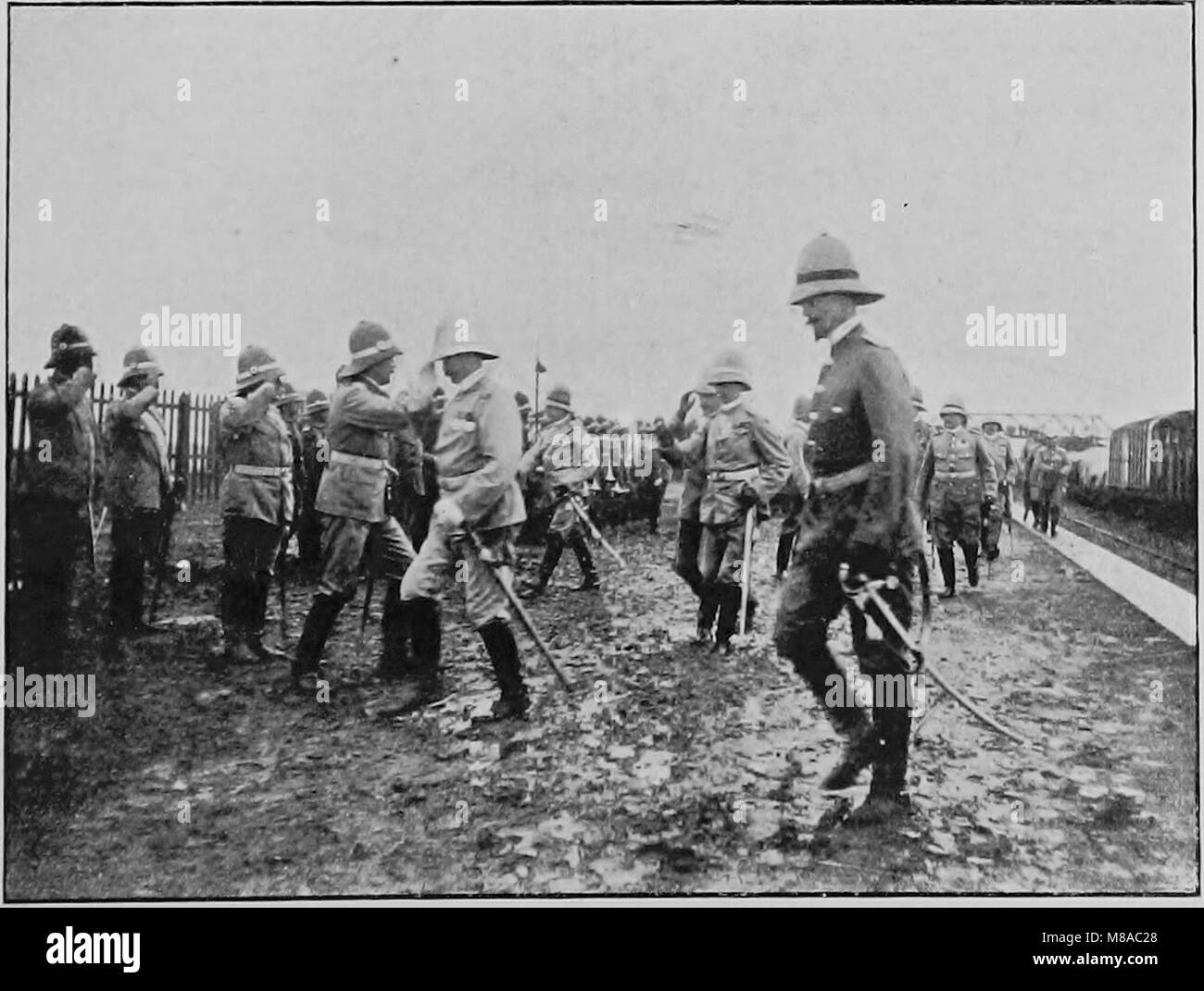 Deutsche offiziere einladende Feld Feldmarschall Graf von WALDERSEEAT ...