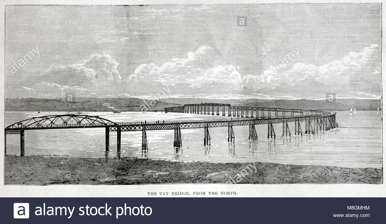 Tay rail bridge 1878 -Fotos und -Bildmaterial in hoher Auflösung – Alamy
