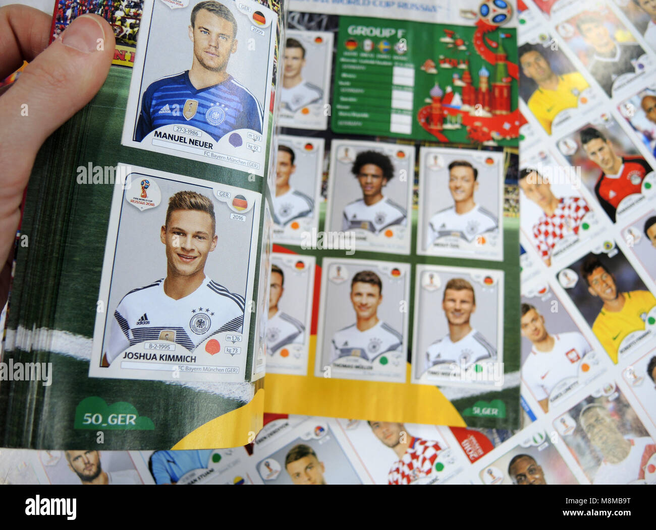 Panini Football Stickers Stockfotos und -bilder Kaufen - Alamy