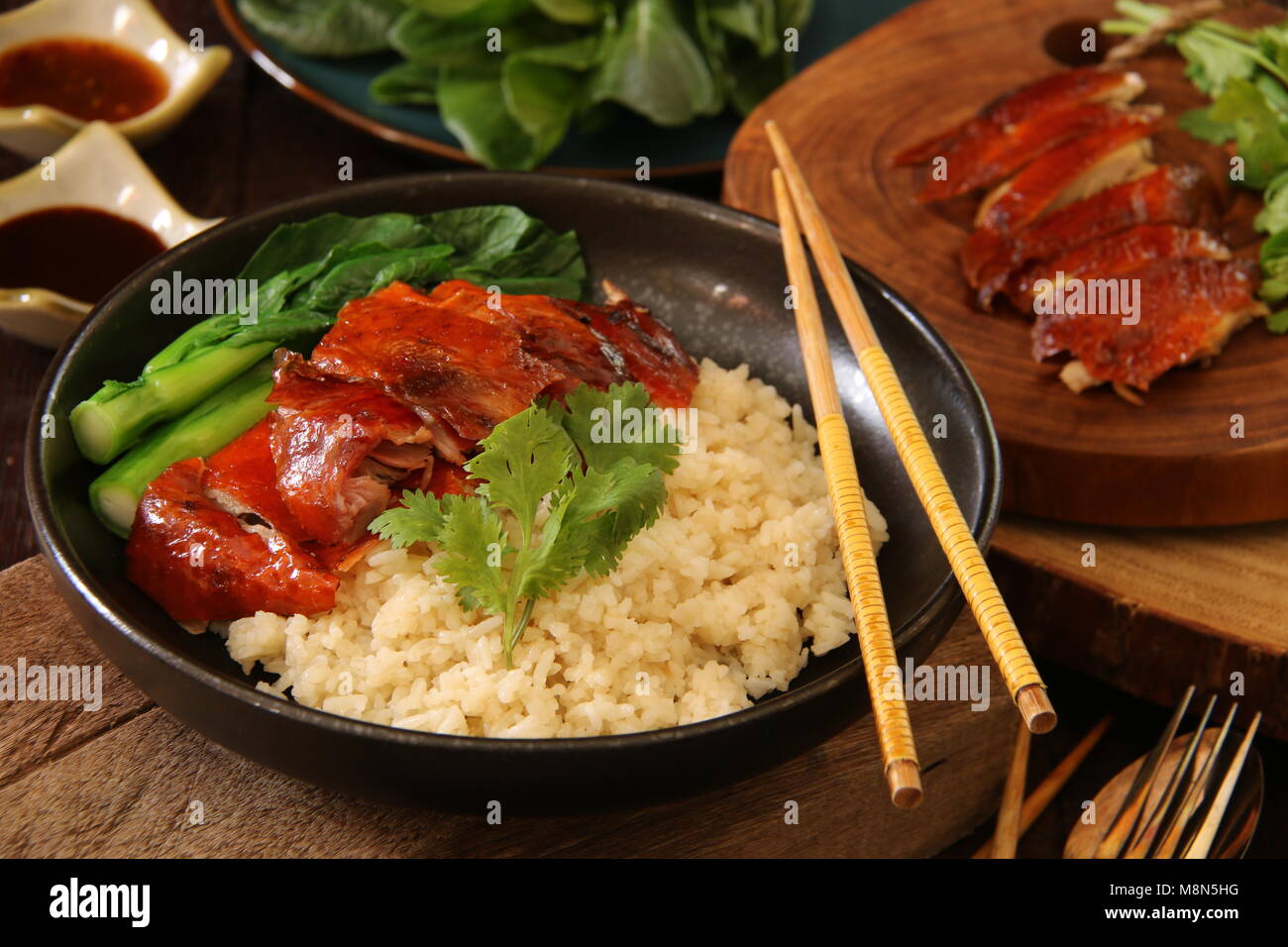 Ente und hoisin -Fotos und -Bildmaterial in hoher Auflösung – Alamy