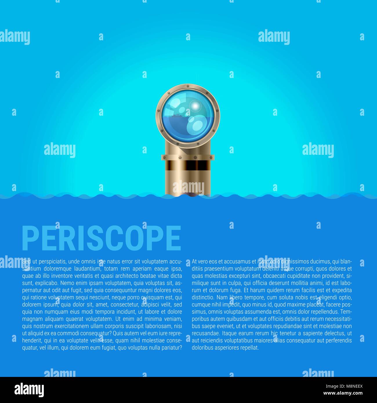 Periskop 3d logo Stock-Vektorgrafiken kaufen - Alamy