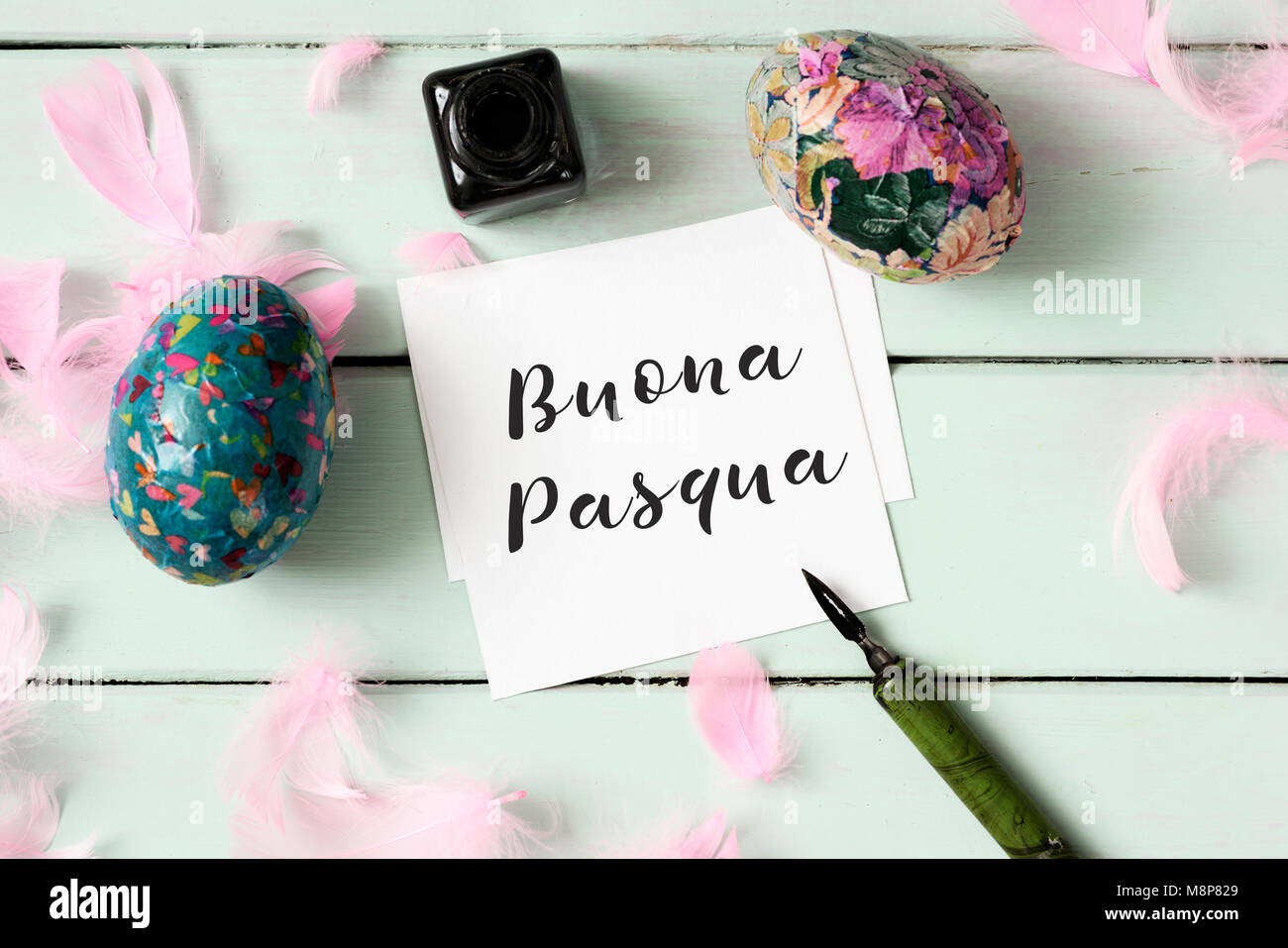 Buona pasqua happy easter in -Fotos und -Bildmaterial in hoher Auflösung – Alamy