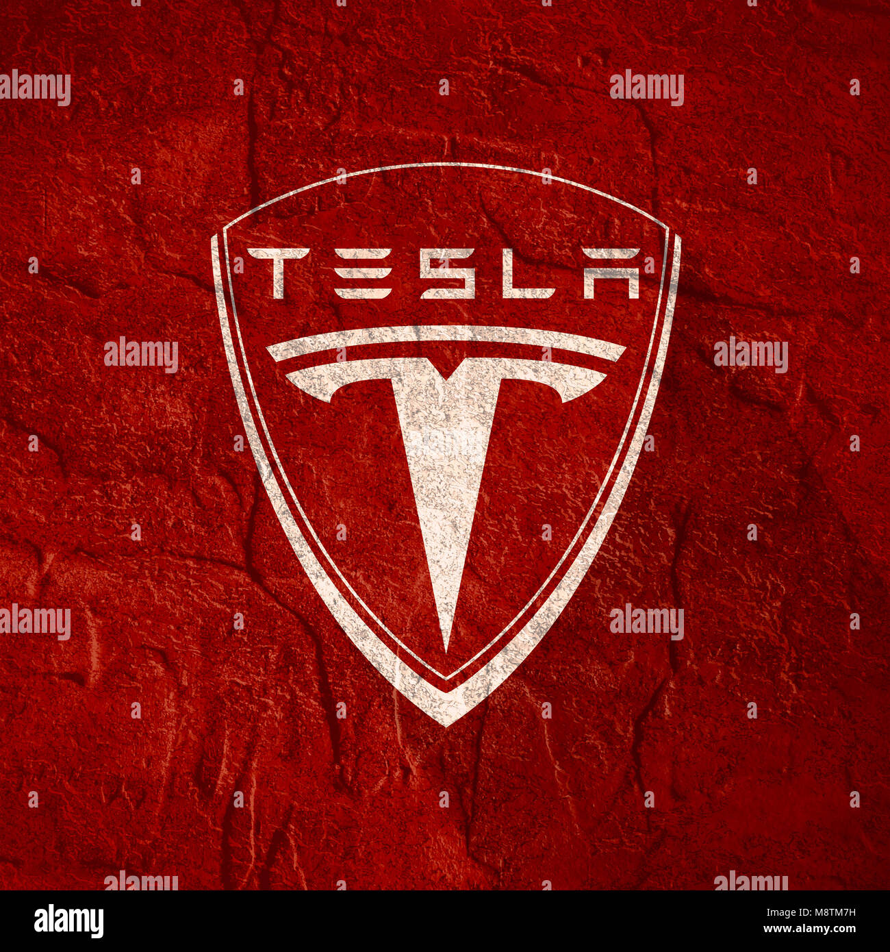 Tesla insignia -Fotos und -Bildmaterial in hoher Auflösung – Alamy