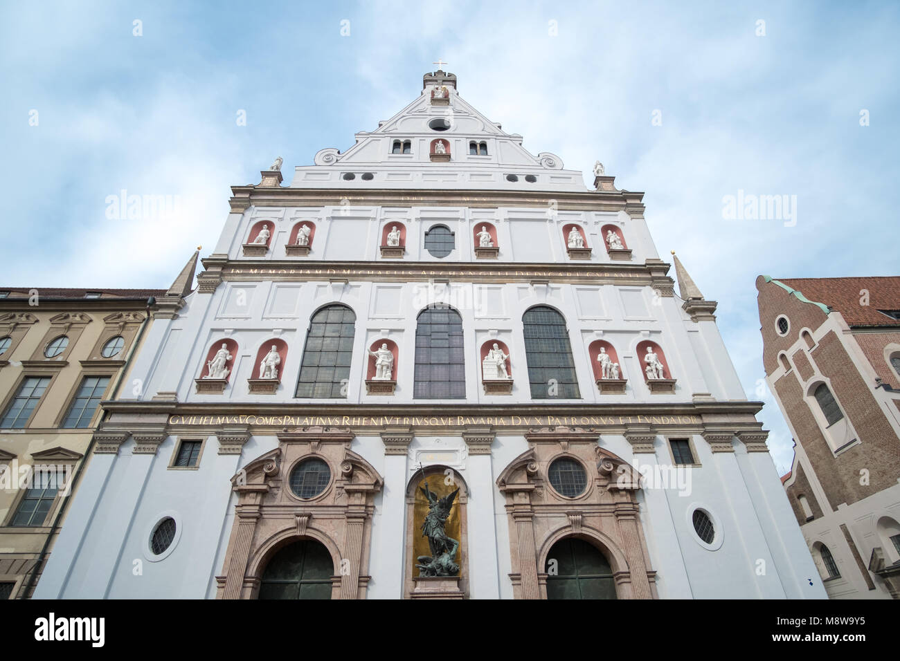 Die Kirche St. Michael, ein Jesuit Kirche in München, Süddeutschland ...