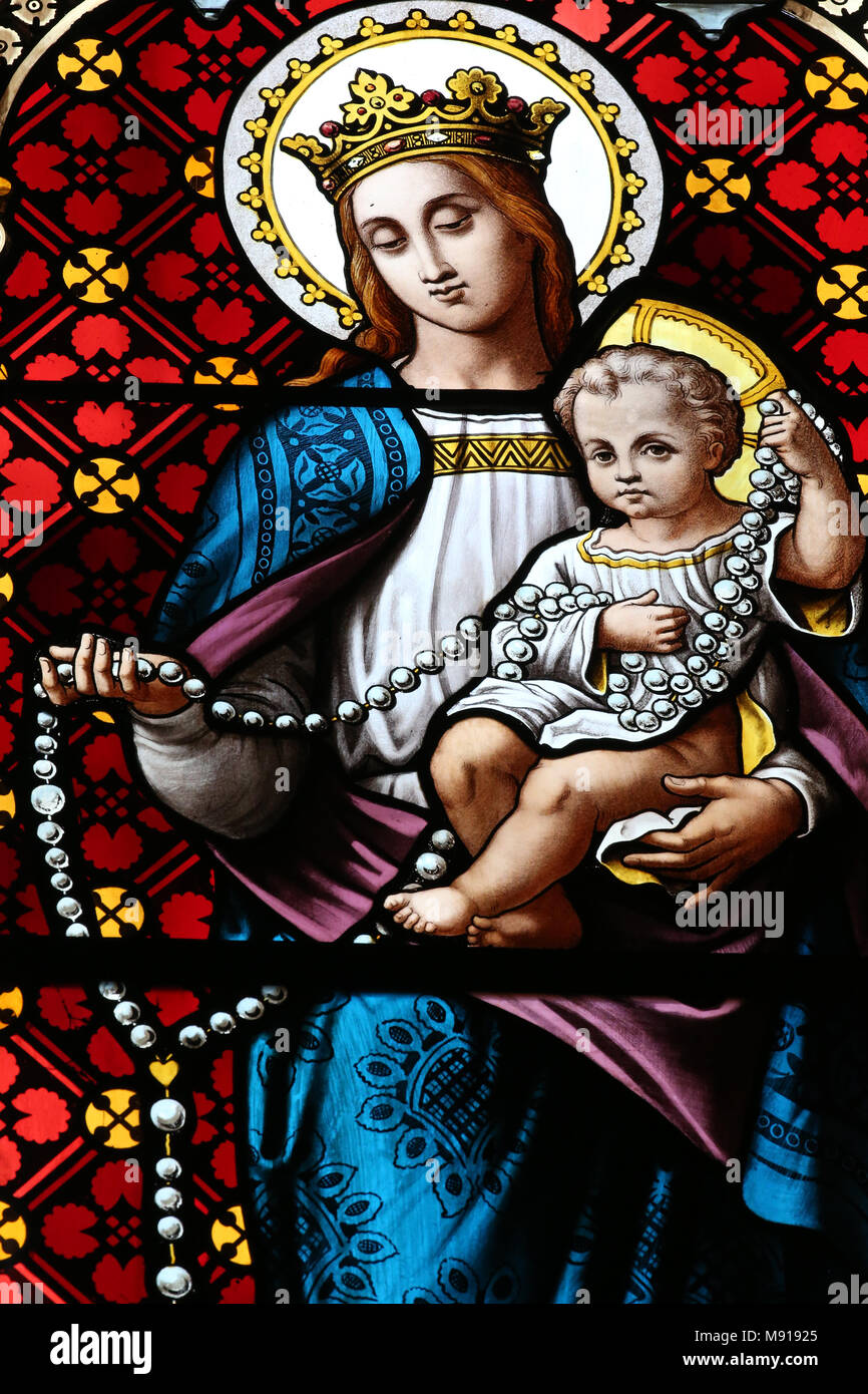 Unserer lieben frau rosenkranz -Fotos und -Bildmaterial in hoher ...