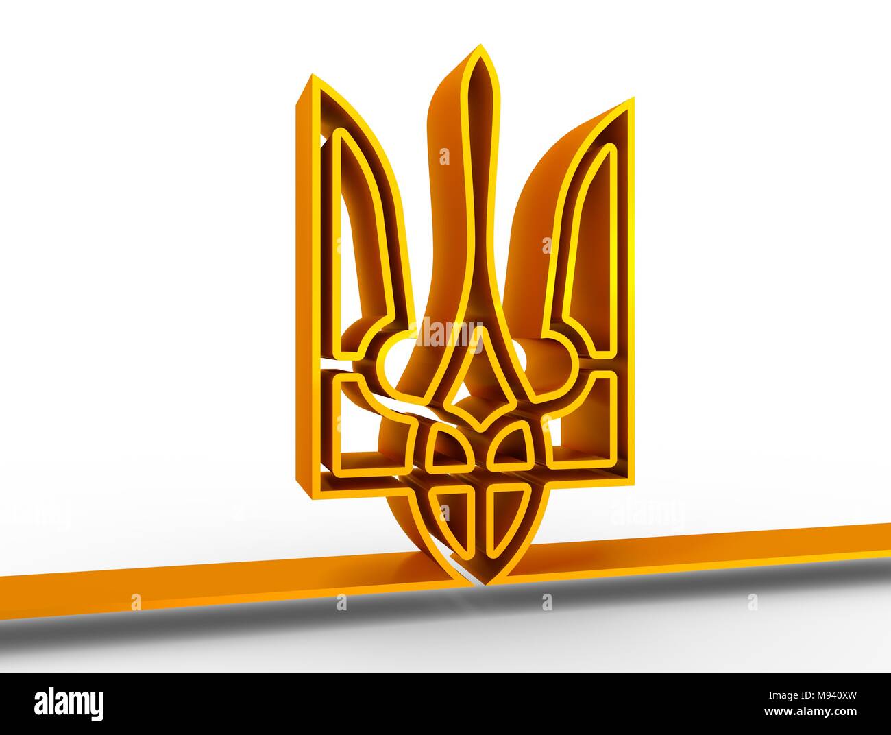Ukraine Coat Arms Stockfotos & Ukraine Coat Arms Bilder - Alamy